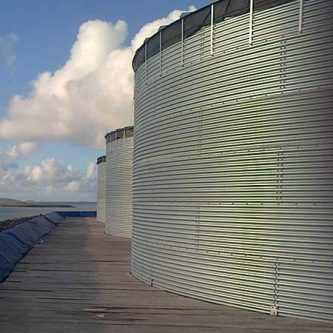 Open Top Steel Water Storage Tanks | Butyl Products Ltd