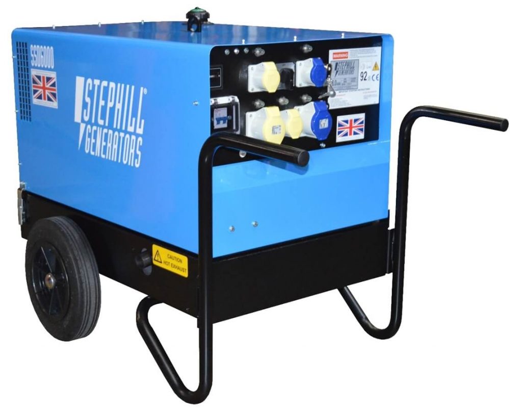 Portable Diesel Generator 6kVA | Butyl Products Ltd